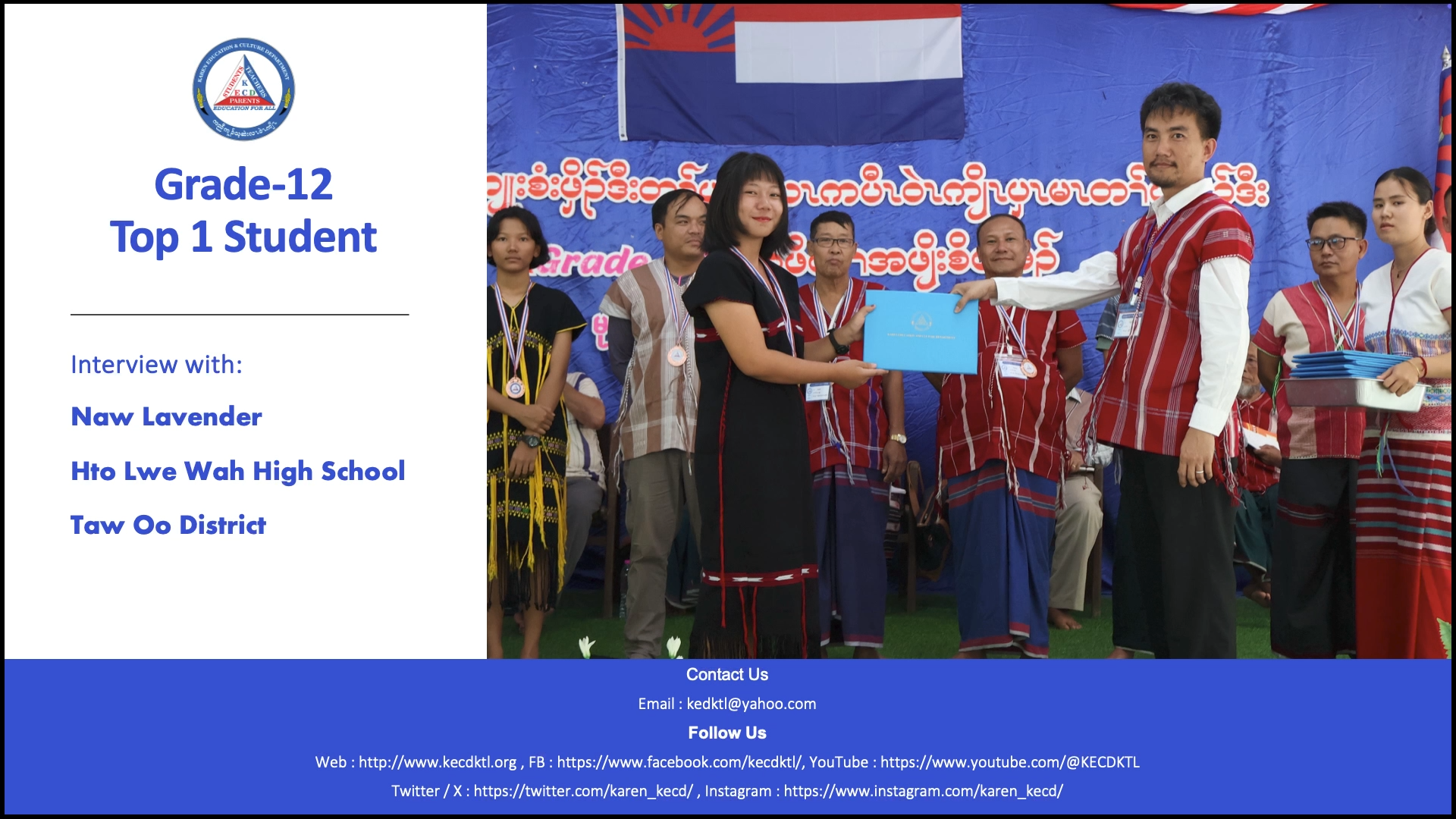 KECD | Karen Education and Culture Department » Grade 12 – Top 1 ...