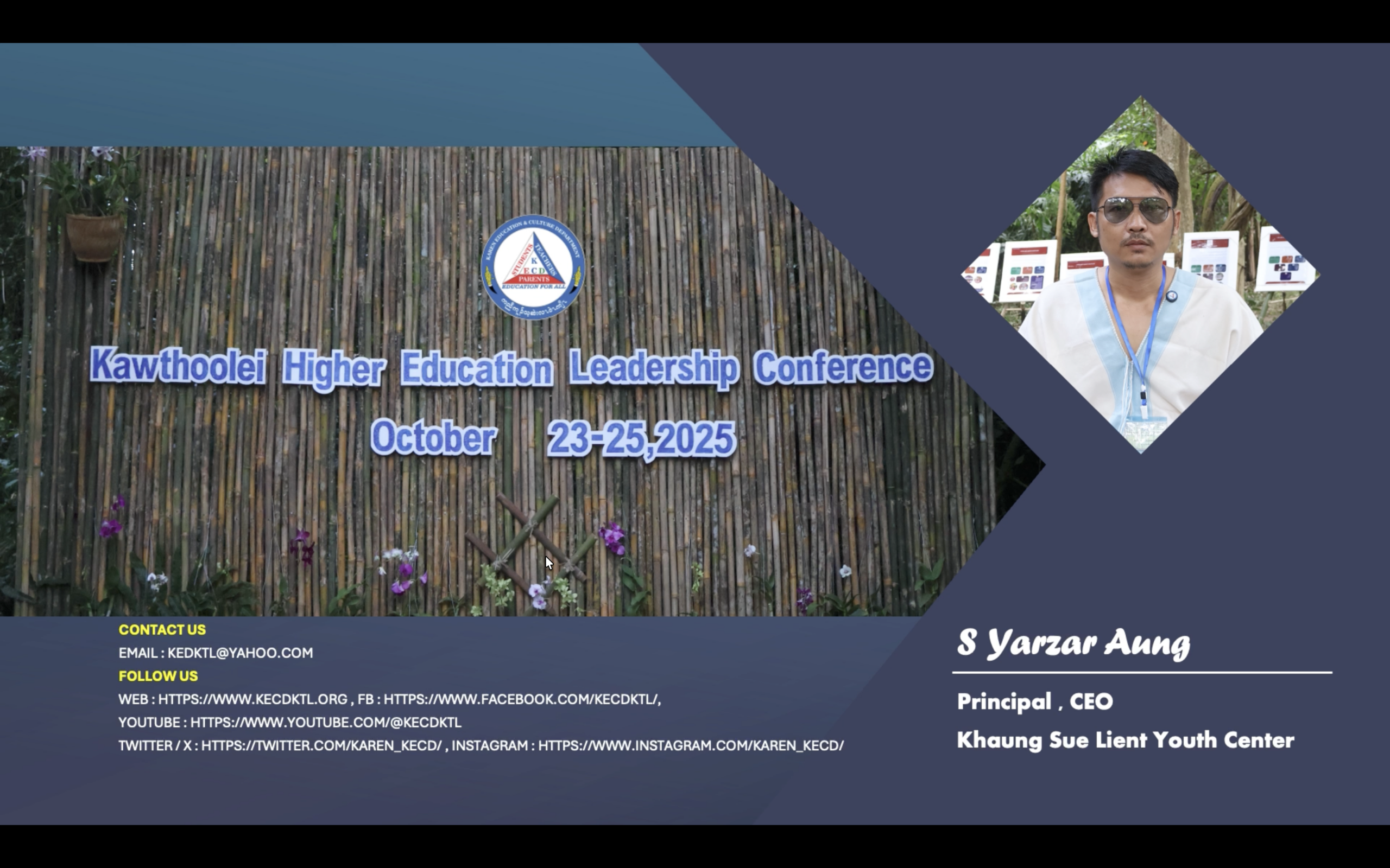 KECD | Karen Education and Culture Department » The 1st Kawthoolei ...